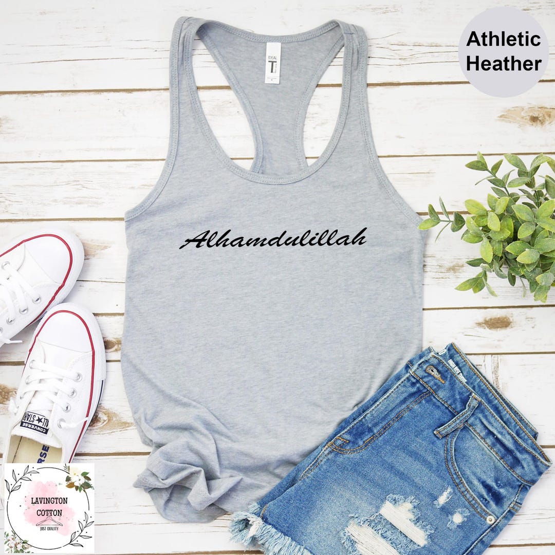 Alhamdullilah Tank Top, Ramadan Mubarak Tank Top, Ramadan Month 2025 ...