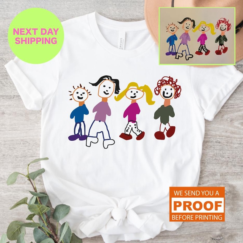 Kids Custom Art Tshirts - Etsy