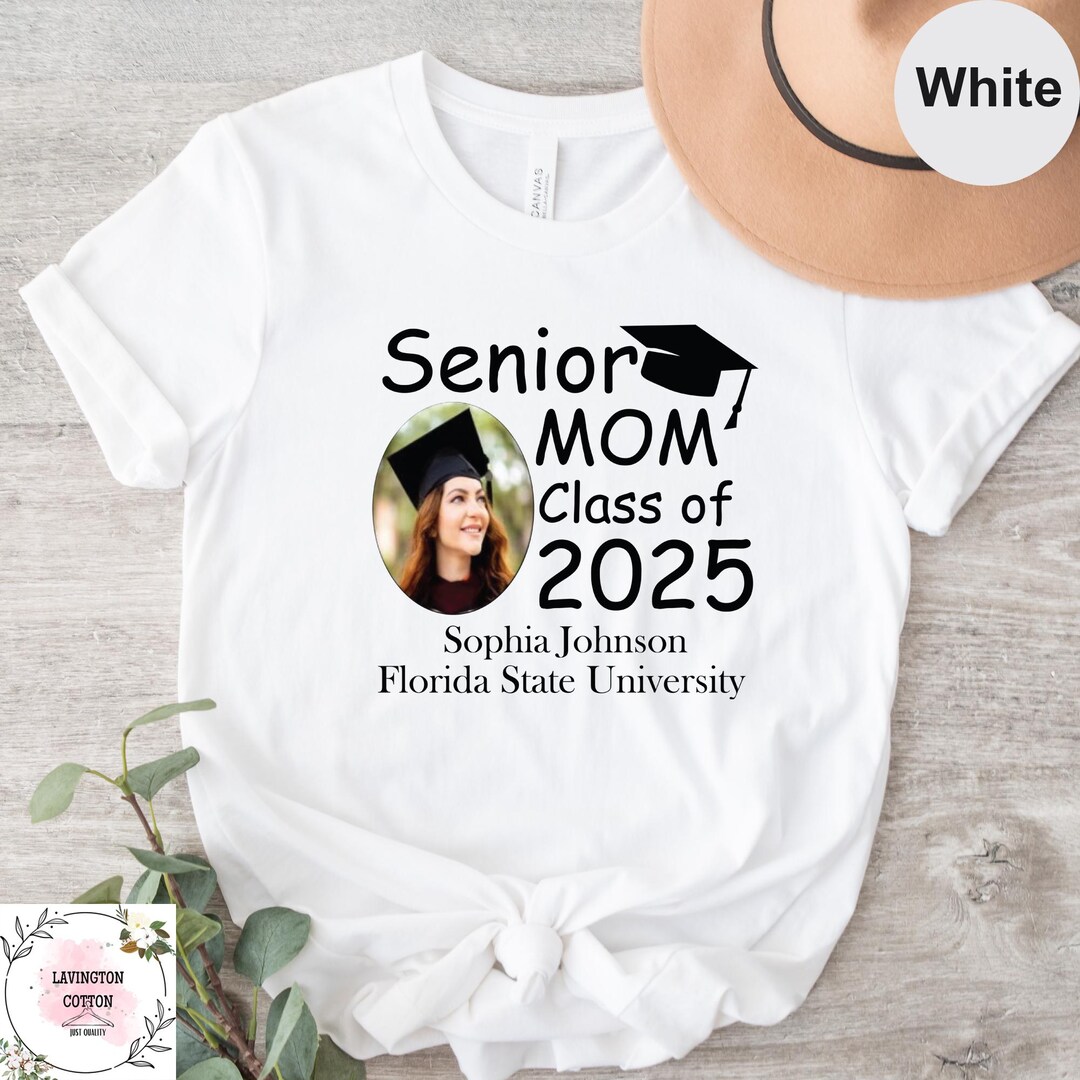 Custom Photo Graduation 2025 Shirt, Custom Family Graduation Shirts ...
