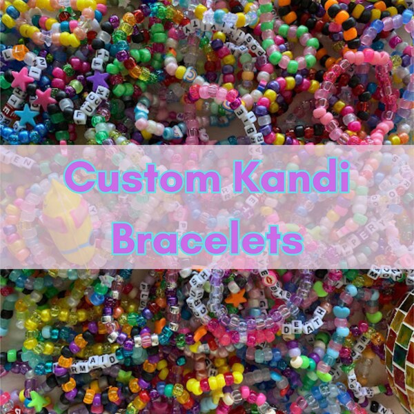 Rave Bead Bracelet - Etsy