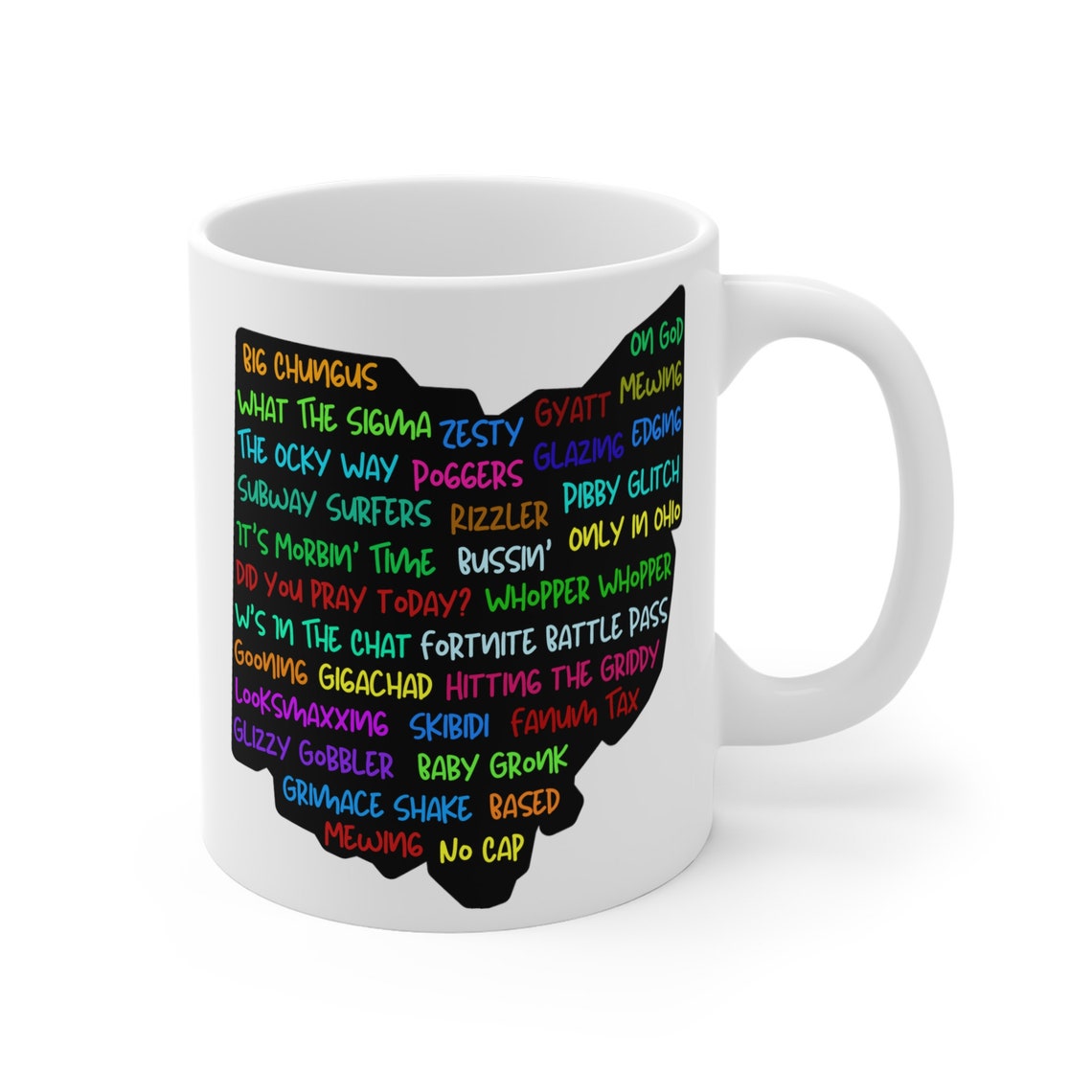 Brainrot Mug for Best Friend Brain Rot Gift for Him Skibidi Gift for Gen Z Mug From Tik Tok ...