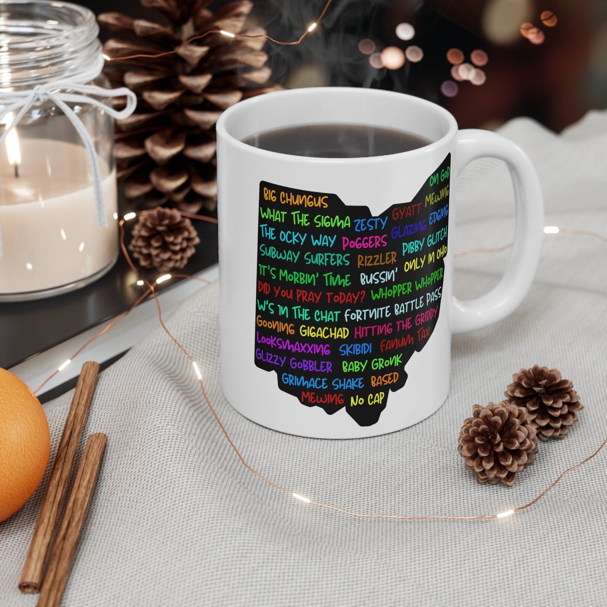 Brainrot Mug for Best Friend Brain Rot Gift for Him Skibidi Gift for ...