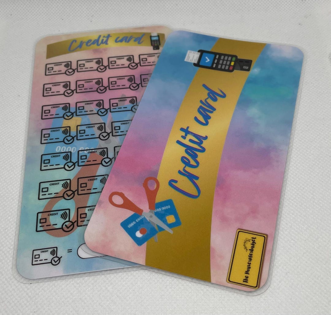 NEW Credit Card Challenge you Choose the Amount - Etsy