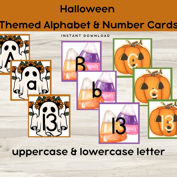 Halloween Sensory Bin Cards - Etsy