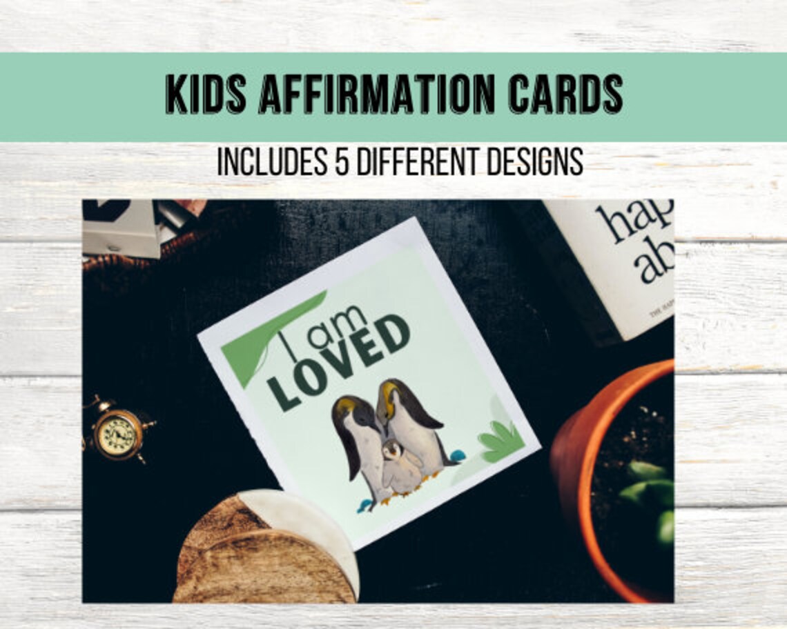 Printable Kids Affirmation Cards Kids Affirmation Cards - Etsy
