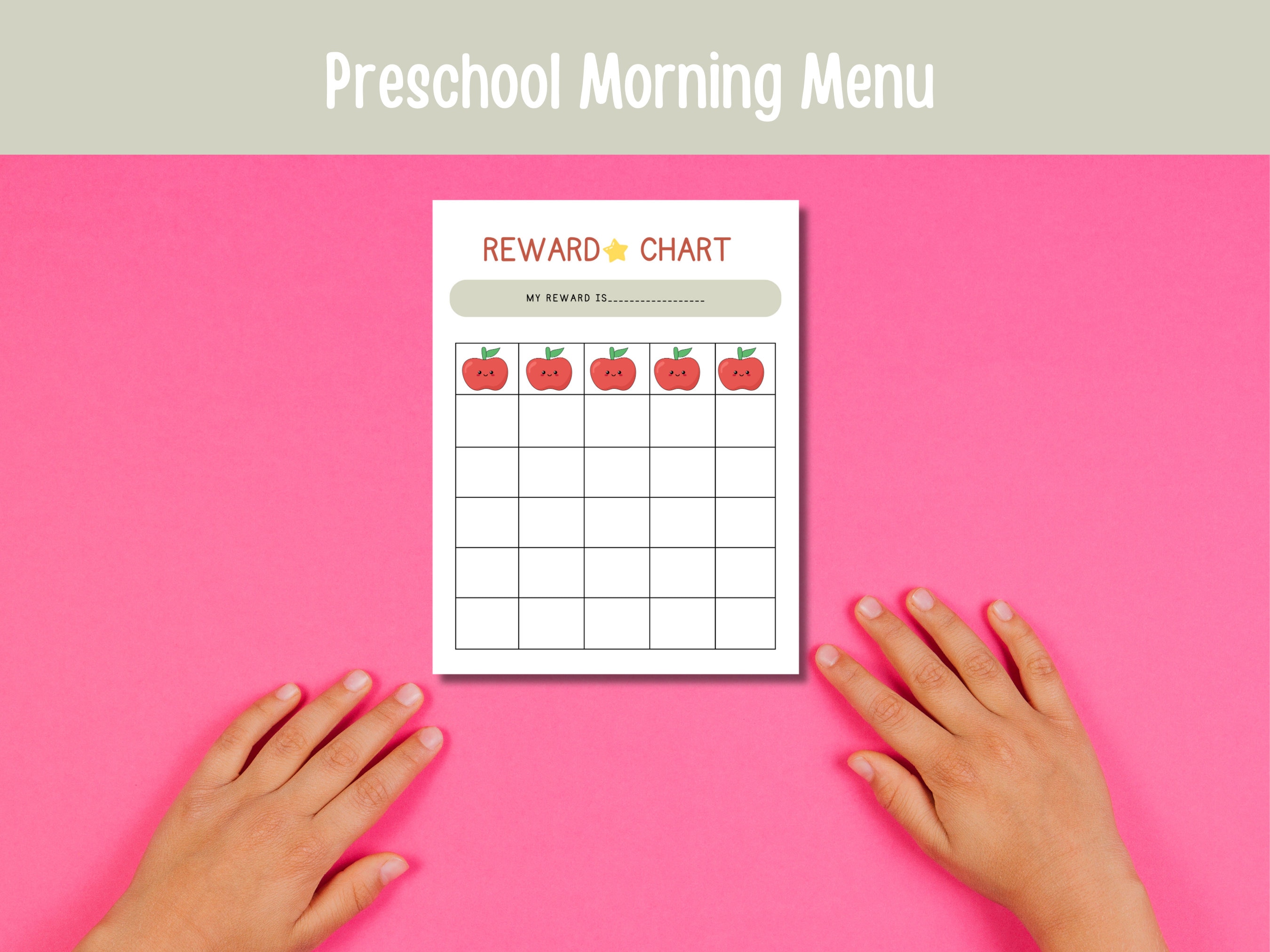 Preschool Morning Menu Printable, Homeschool Preschool, Preschool ...