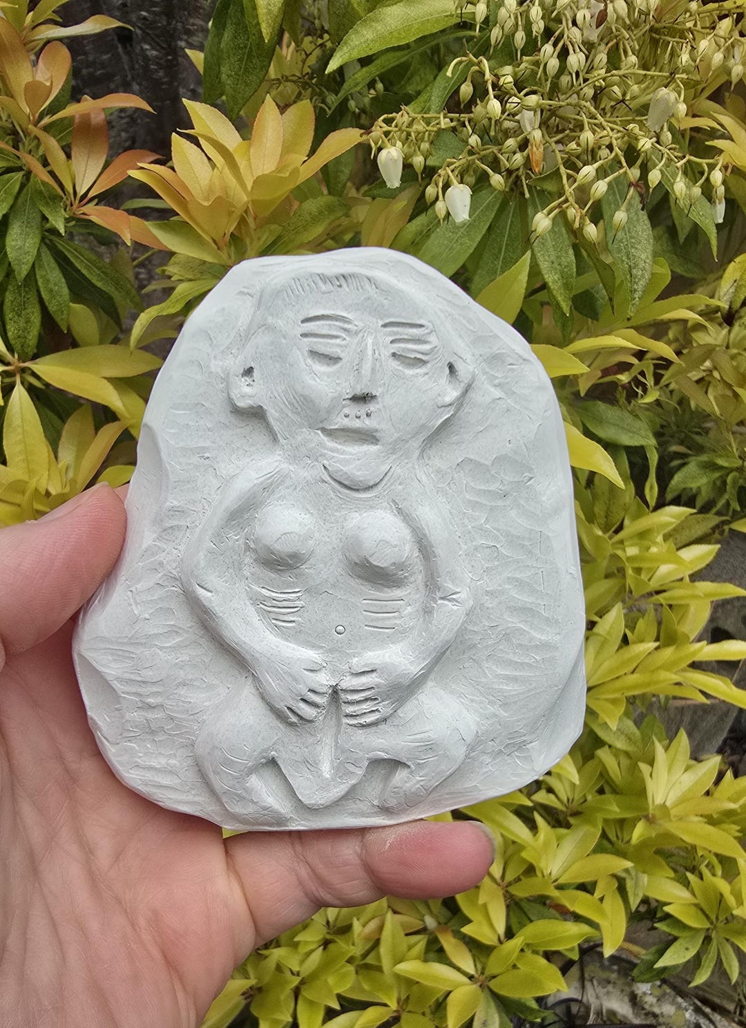 Sheela Na Gig Historic Recreation Llandrindod Wells Church Wales Stone ...
