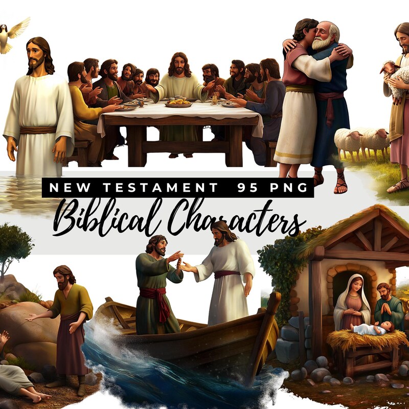 Bible Characters - Etsy