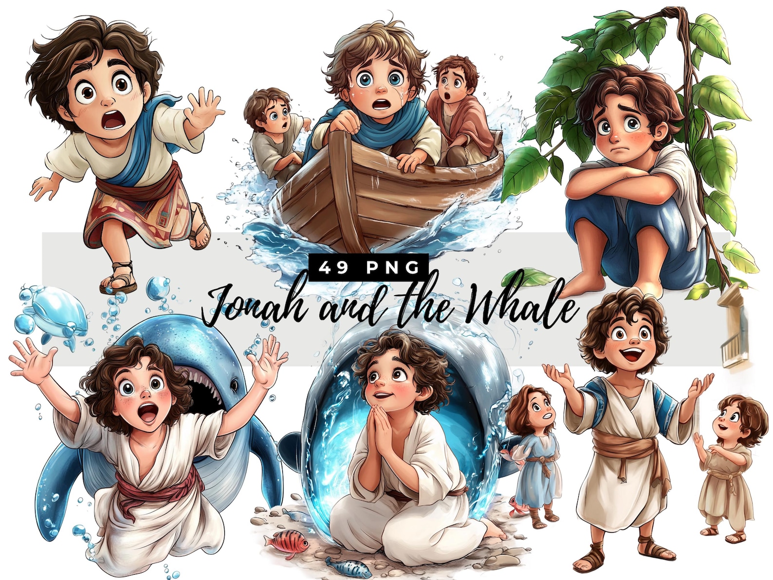 Bible Stories for Kids: Jonah and the Whale, Bible Story Craft, Sunday ...
