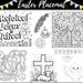 Printable Christian Easter Placemat, Bible Word Search, Fun Games ...