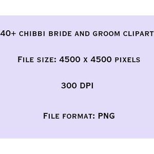 Chibi Couple Png, Chibi Couple Clipart, Bride Groom Clipart, Couple ...