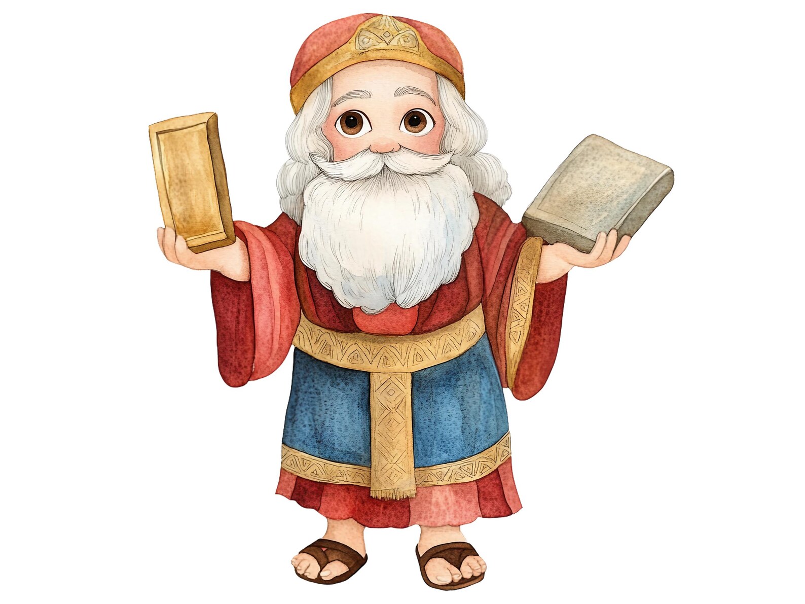 New Old Testament Bible Clipart for Kids, Biblical Characters Jesus ...