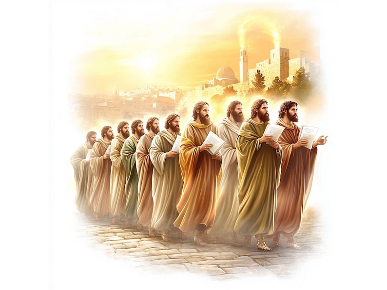 Pentecost Clipart, High-quality Watercolor PNG, Holy Spirit Digital ...