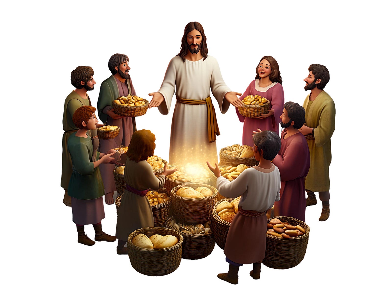 New Testament Biblical Clipart, Bible Story Characters Clip Art, Sunday ...