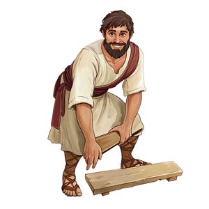 12 Apostles Clipart, Jesus Disciples, New Testament Stories, Biblical ...