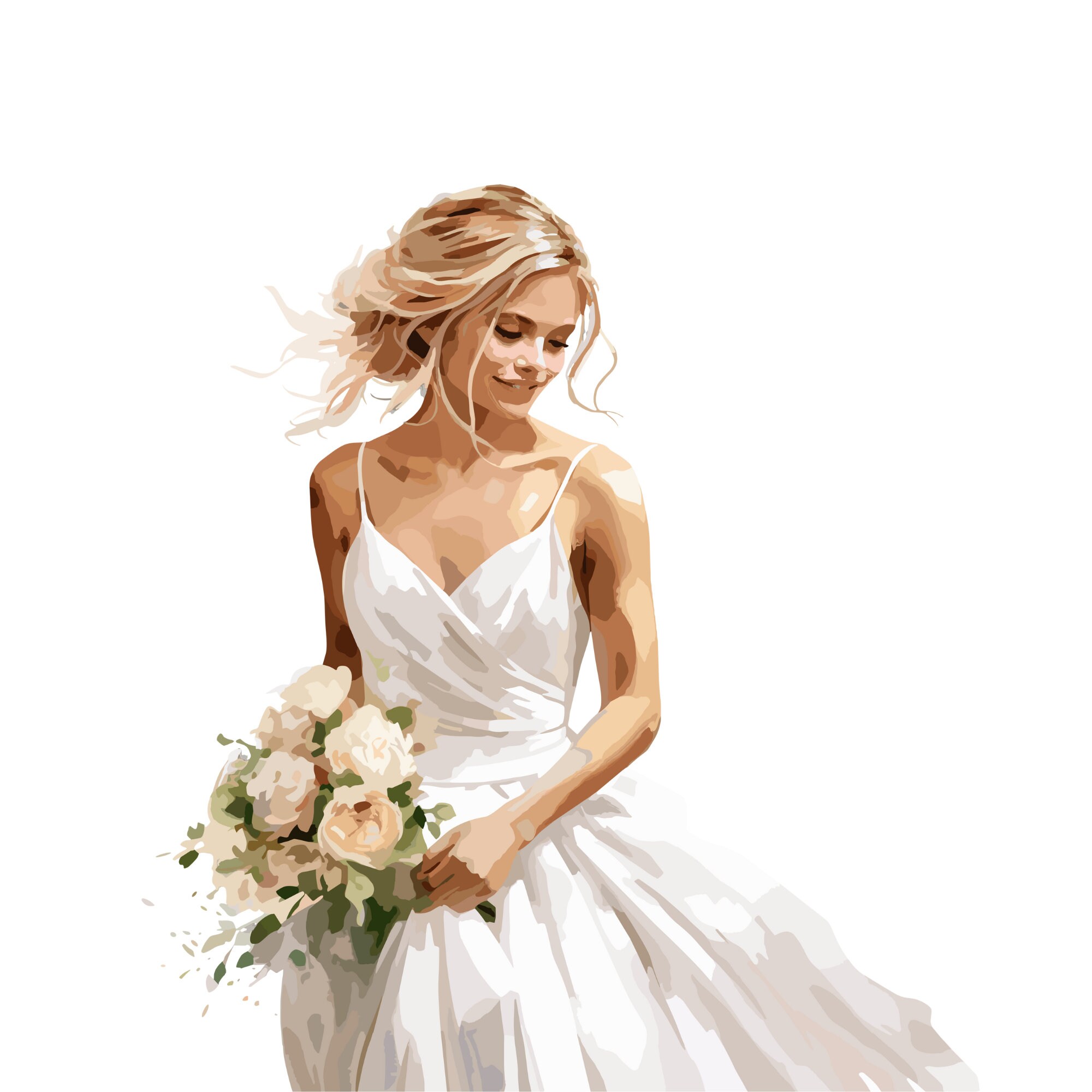 Bride Clipart, Bridal Shower Clipart, Marriage Clipart, Wedding ...