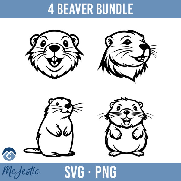 Beaver Art - Etsy