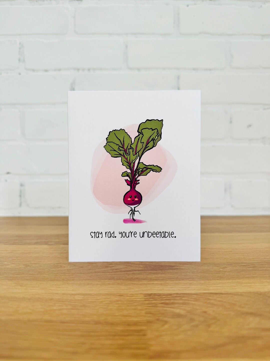 Stay Rad Beet Greeting Card: Funny Birthday Card for Friends - Etsy