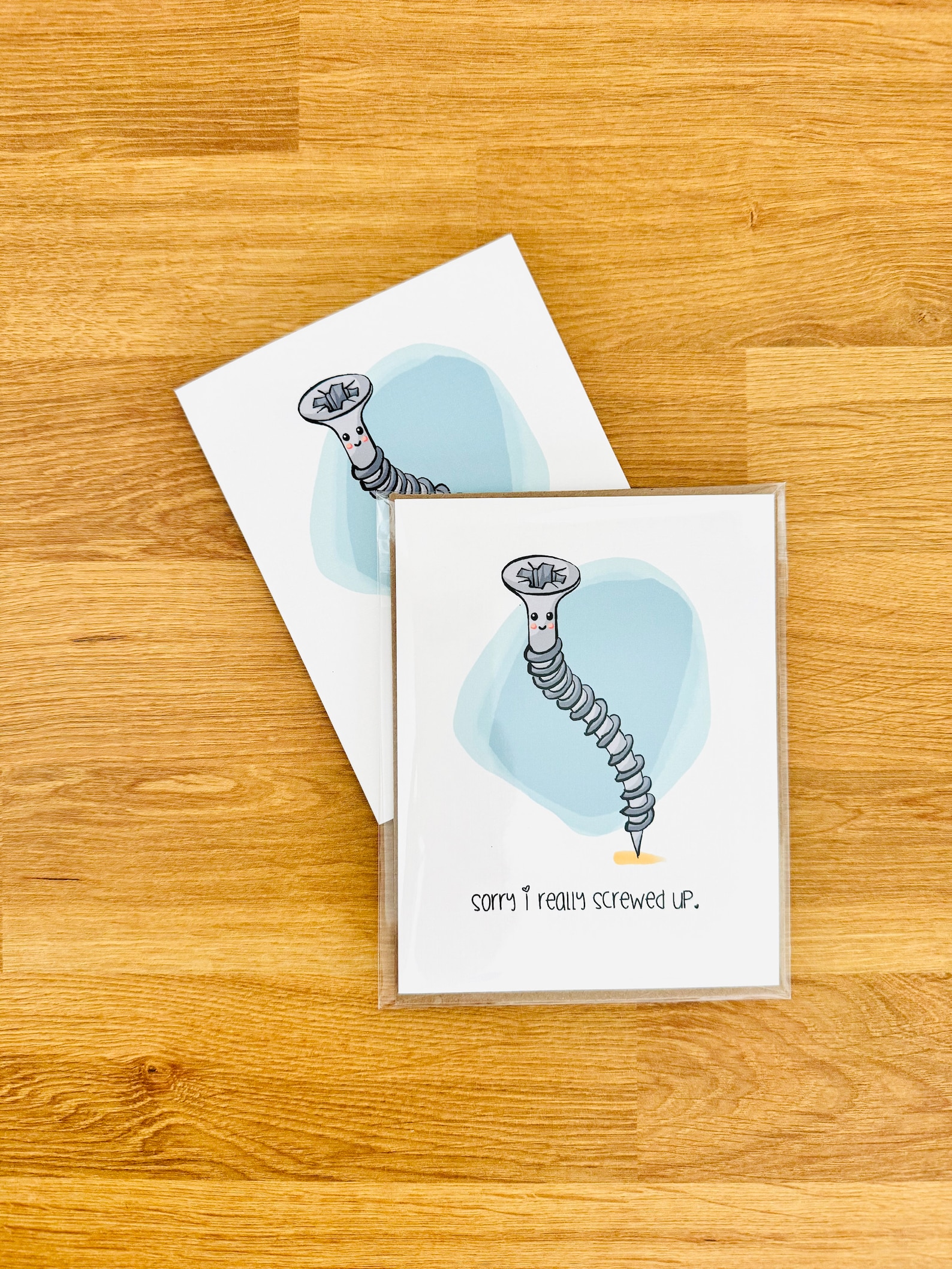 SCREWED UP Card Sorry I Screwed up Card, Cute Sorry Card, Messed up ... SCREWED UP Card Sorry I Screwed up Card, Cute Sorry Card, Messed up ...