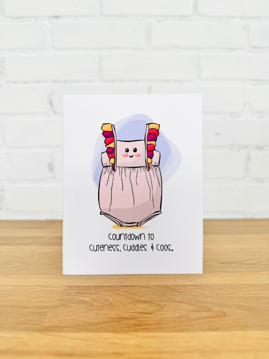 CUDDLES & COOS Card | Welcome New Baby Greeting Card, Cute Newborn Card ...