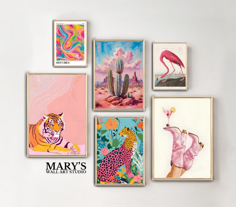 5500+ Eclectic Maximalist Wall Art Prints: Mega Bundle, Maximalist Home ...