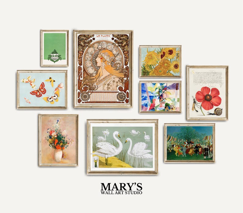 5500+ Eclectic Maximalist Wall Art Prints: Mega Bundle, Maximalist Home ...