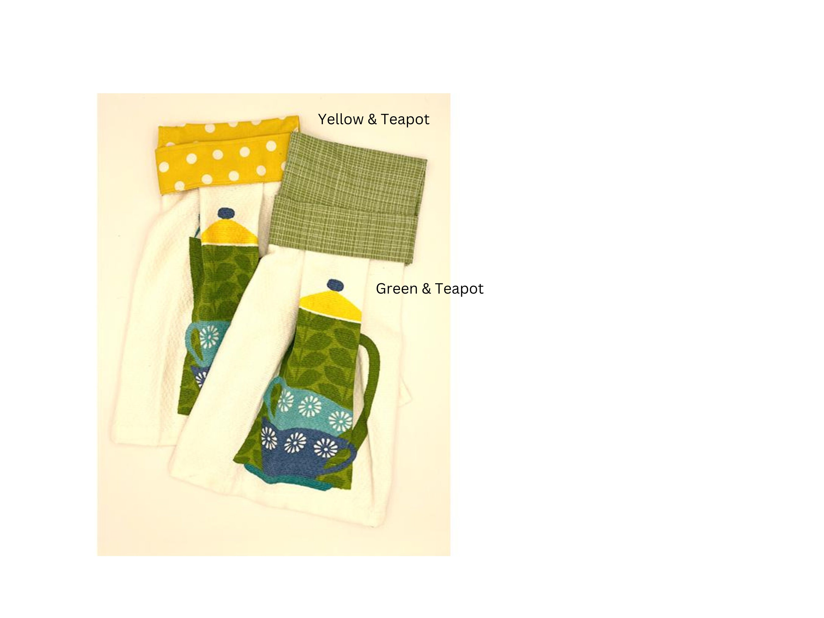 Handmade Hanging Kitchen Towel; Easy Pull Kitchen Towel; Farmhouse Dish ...