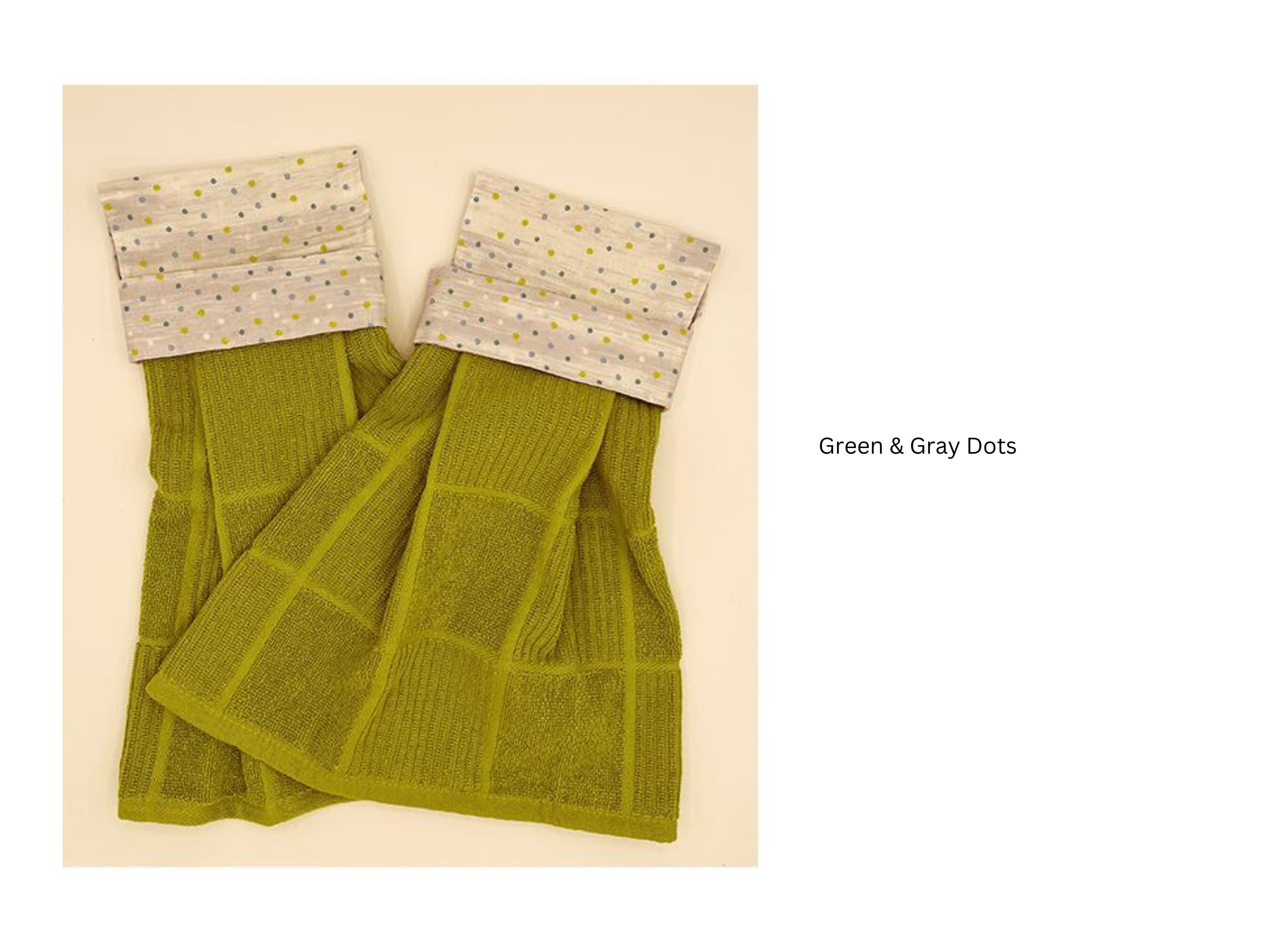 Handmade Hanging Kitchen Towel; Easy Pull Kitchen Towel; Farmhouse Dish ...