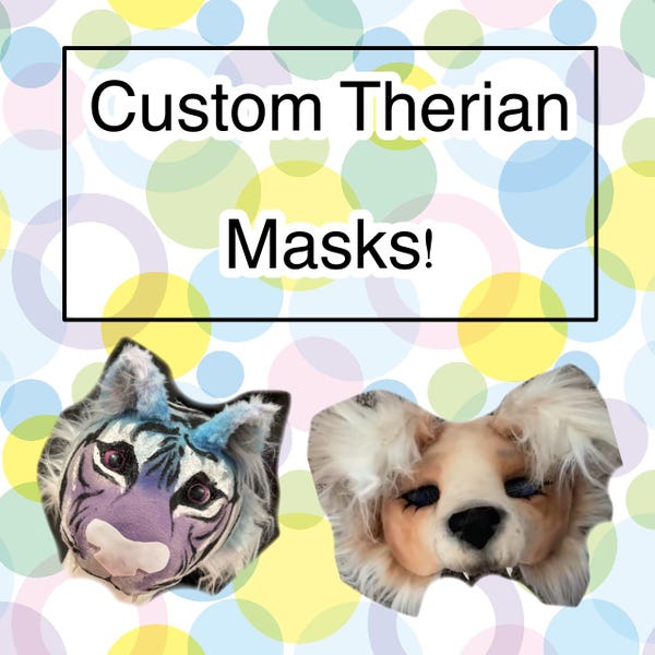 Realistic Therian Mask - Etsy