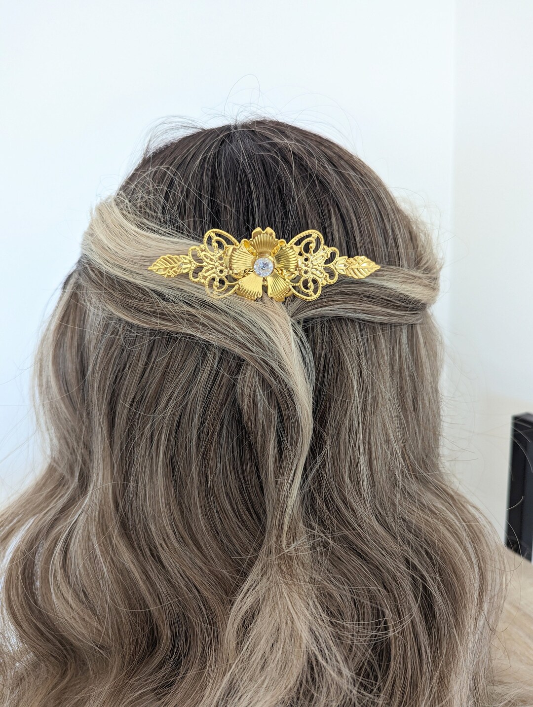 Gold Fairy Crown Headpiece Hair Comb - Etsy