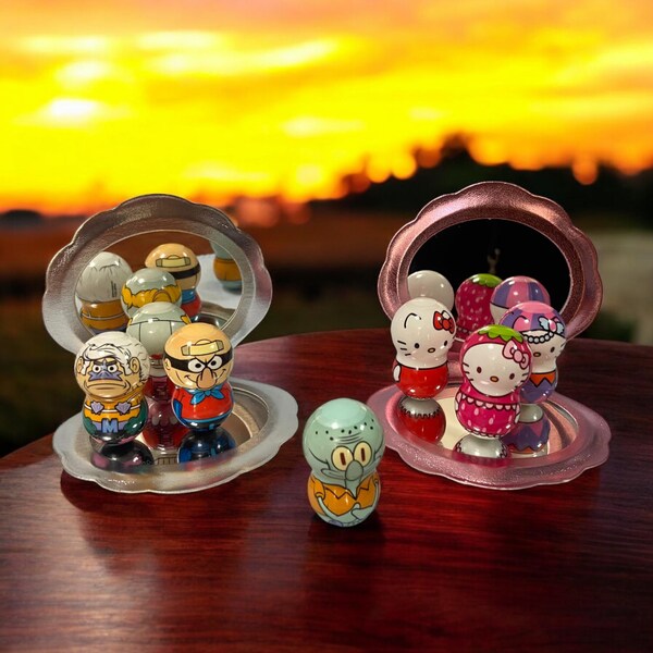 Weeble Wobble - Etsy