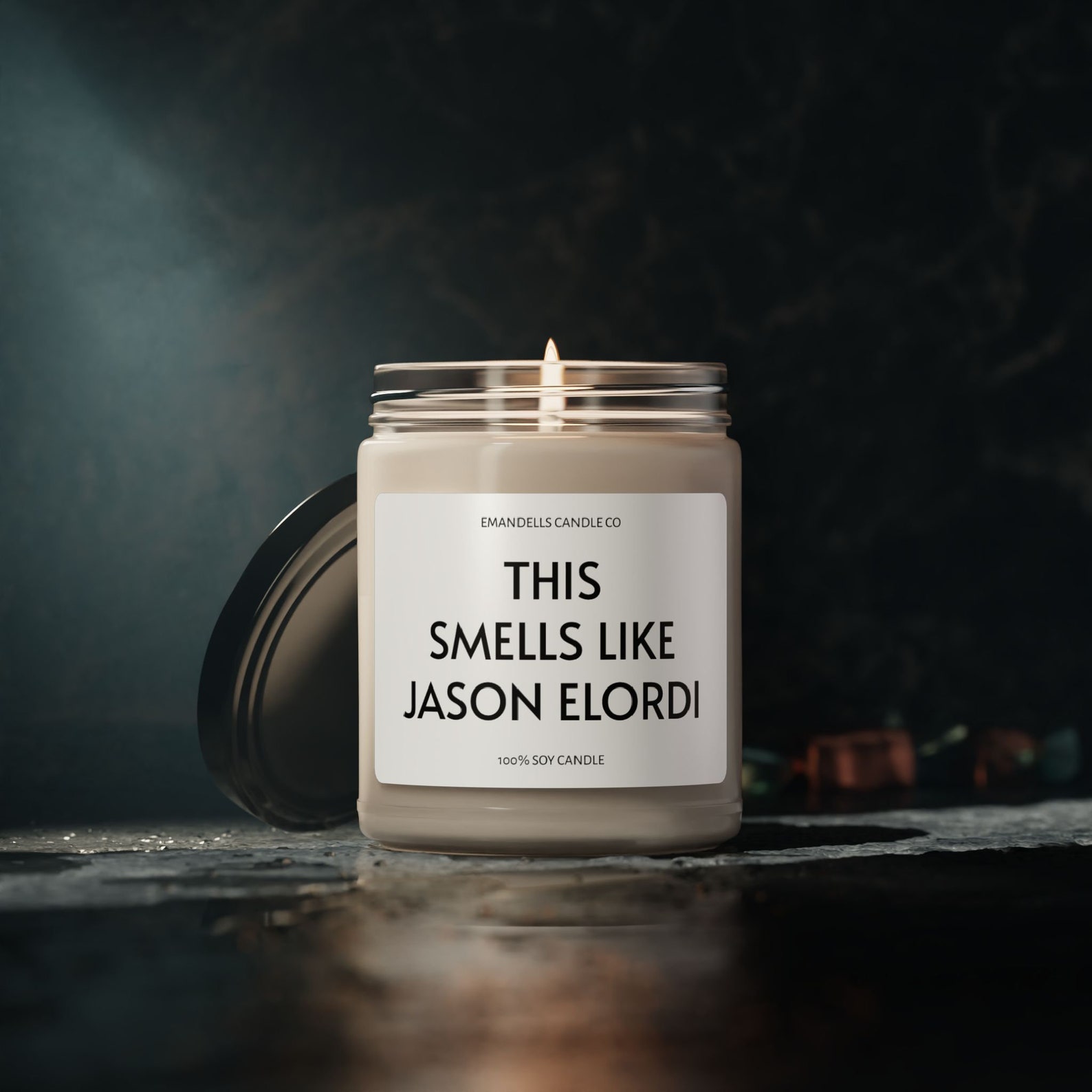 This Smells Like Jason Elordi Funny Joke Candle, TV Pop Culture ...
