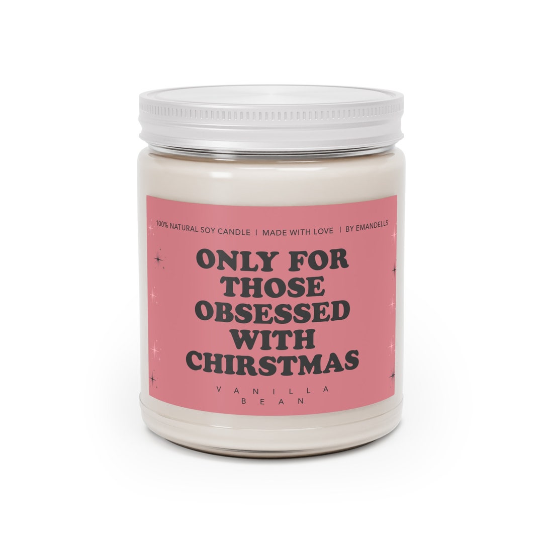 Christmas Candle Only for Those Obsessed With Xmas Aesthetic - Etsy