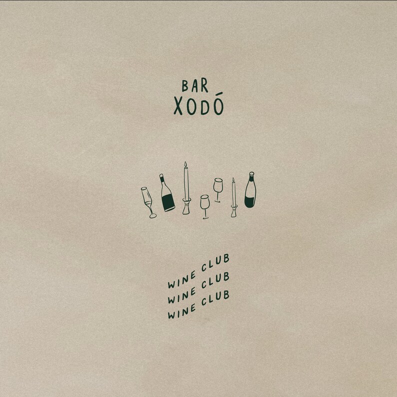 BRAND FOR SALE Bar Xodó Wine Bar & Lounge Wine Club Customized Brand ...