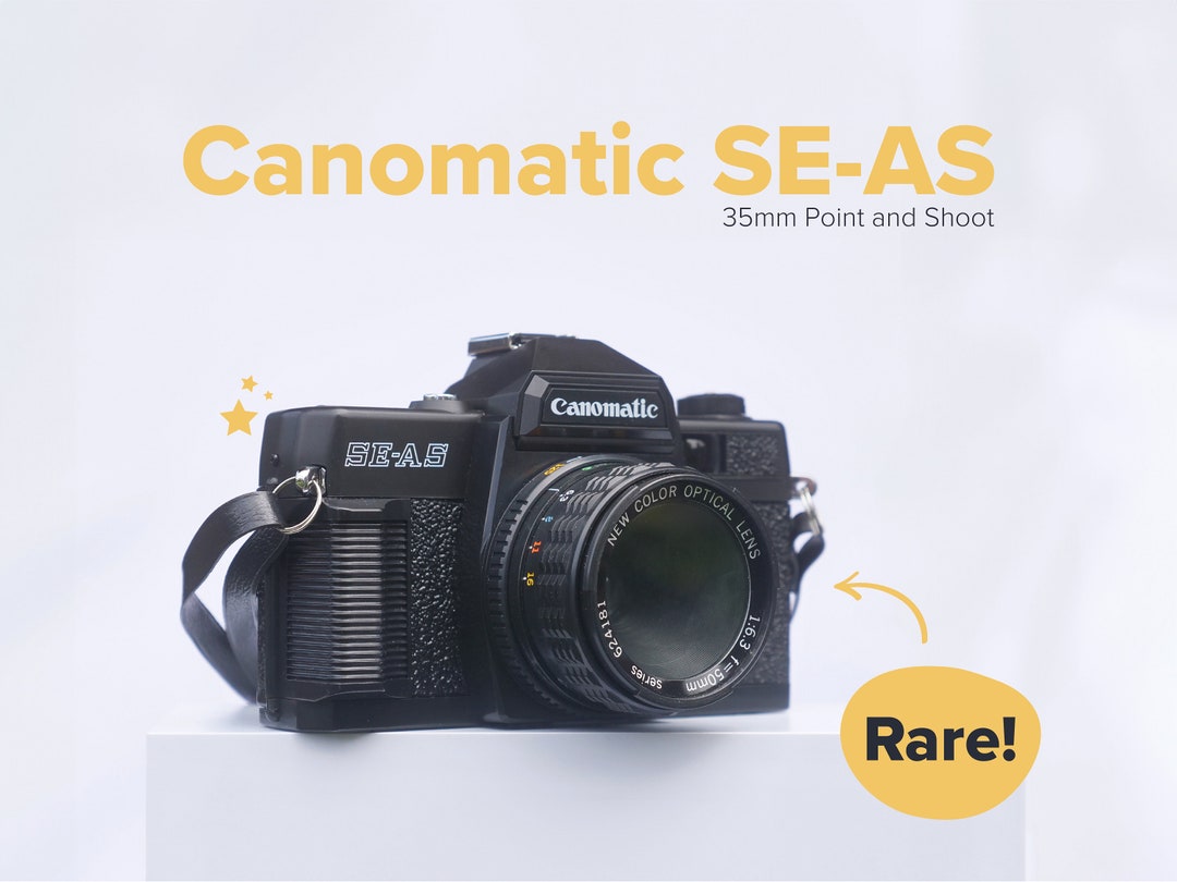 Canomatic SE-AS Point and Shoot Film Camera / Analog Camera / - Etsy