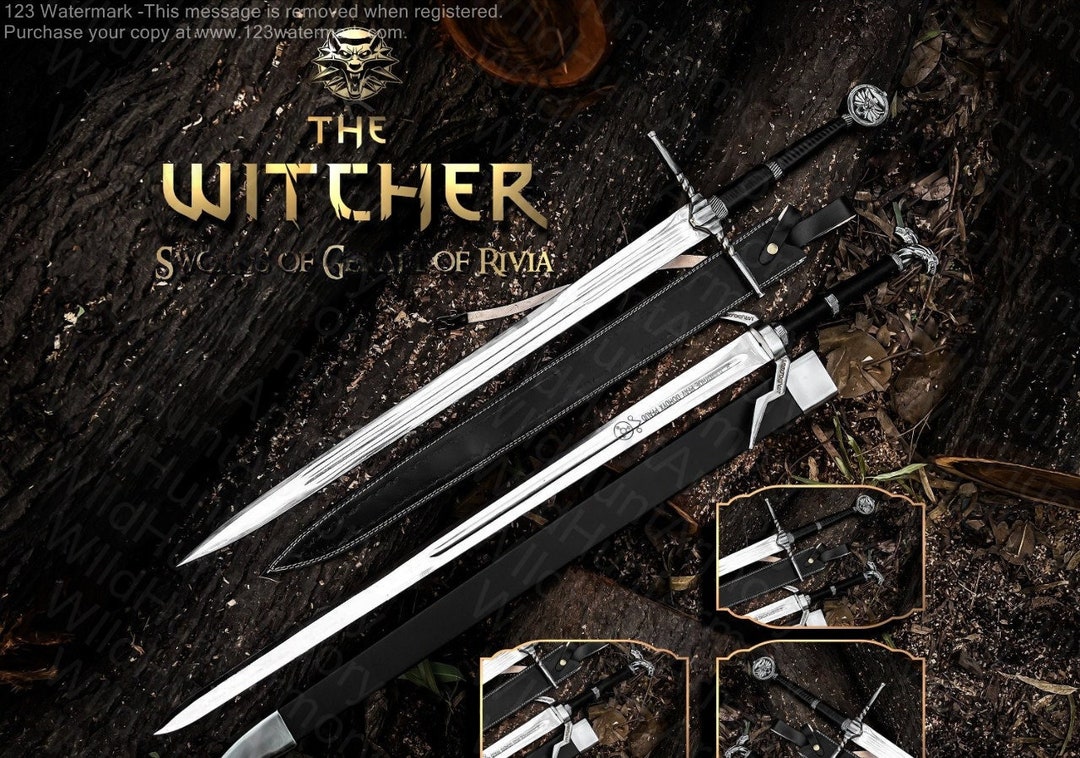 Witcher 3 Wild Hunt Sword Replica Geralt of Rivia Costume Accessories ...