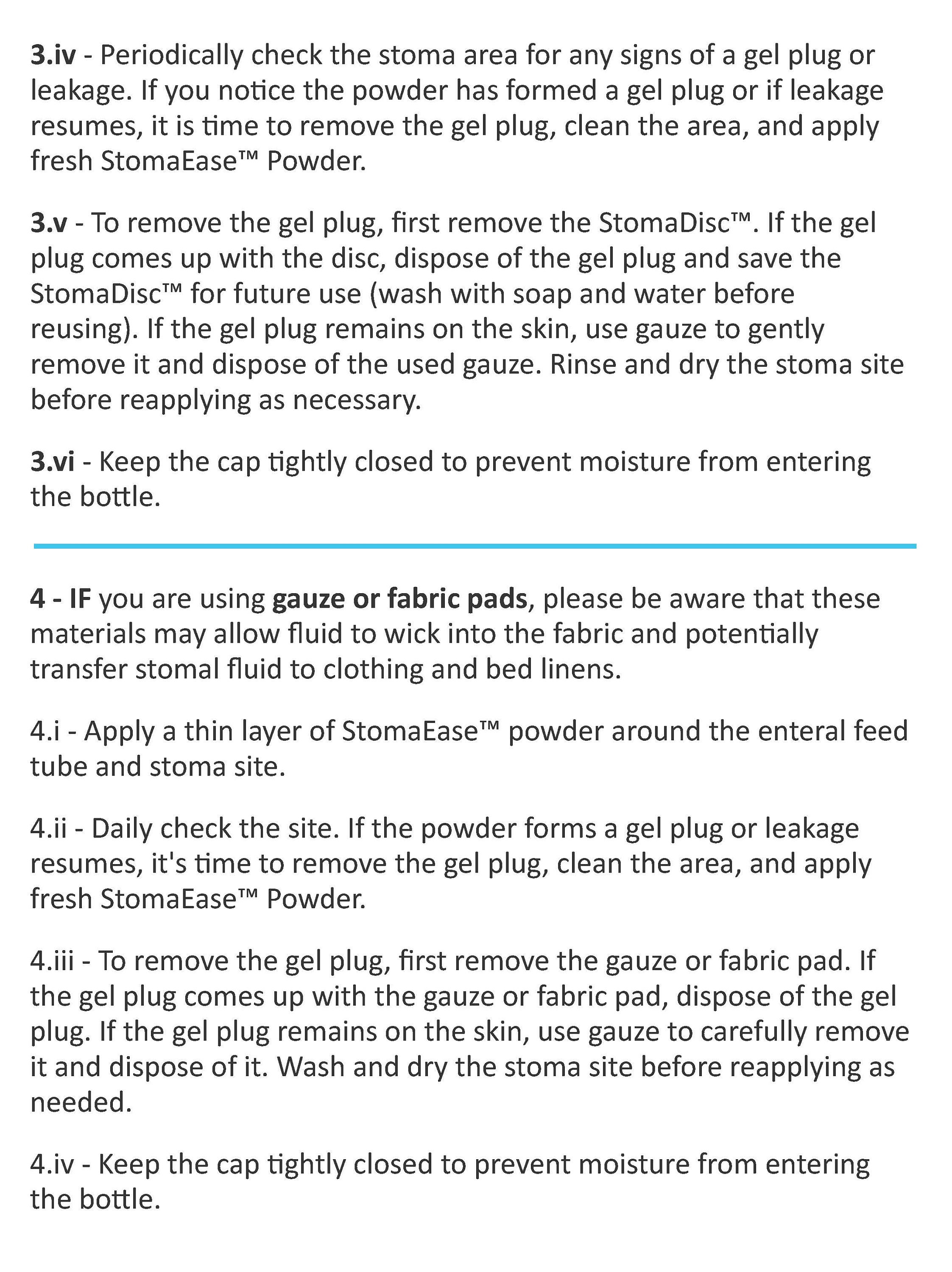 Stomadisc™ Retainer Disc for the Stomaease™ Powder for Enteral Stomas ...