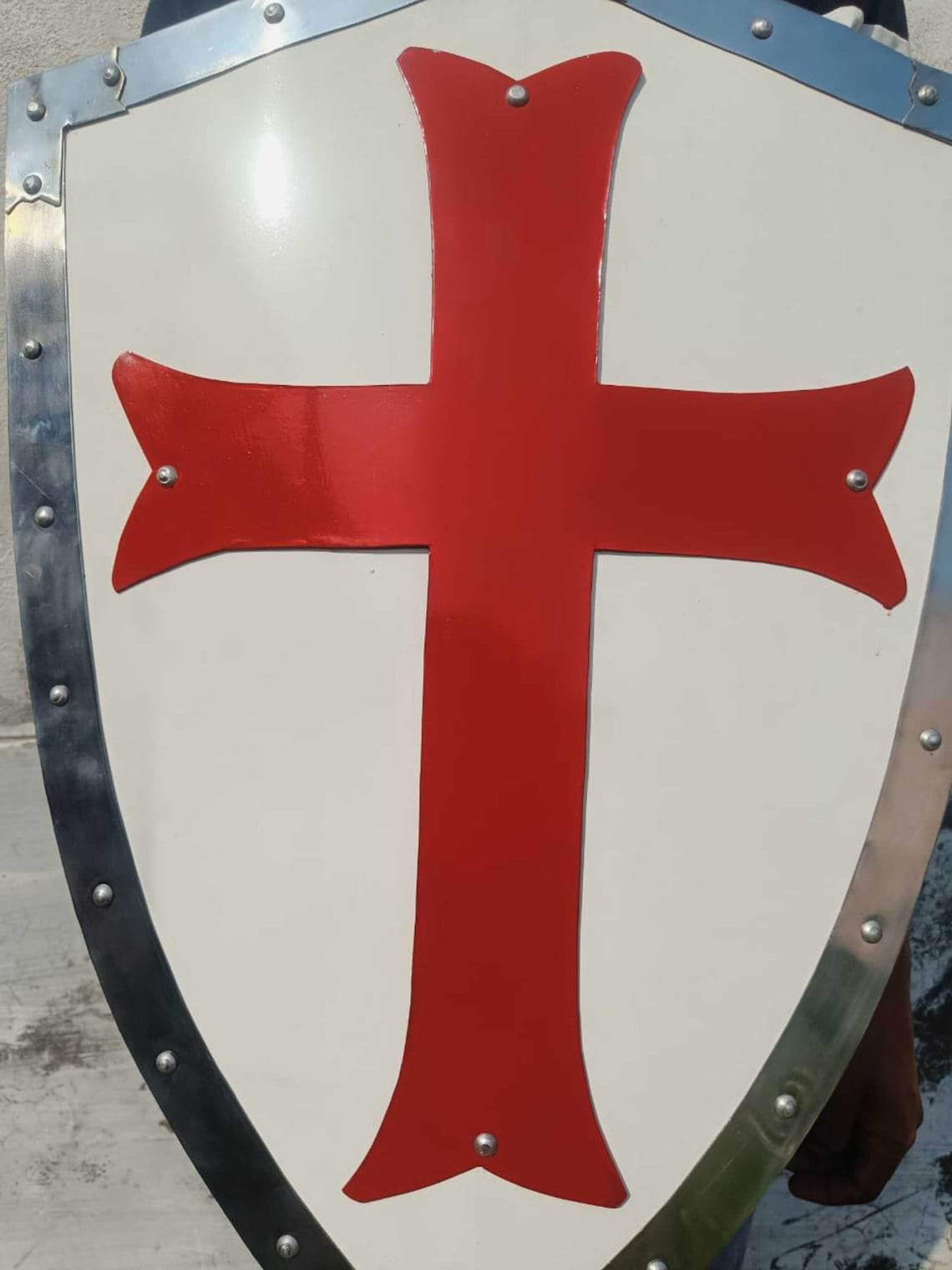 Templar Shield Medieval Knight Cross Shield Medieval Knight Crusader ...