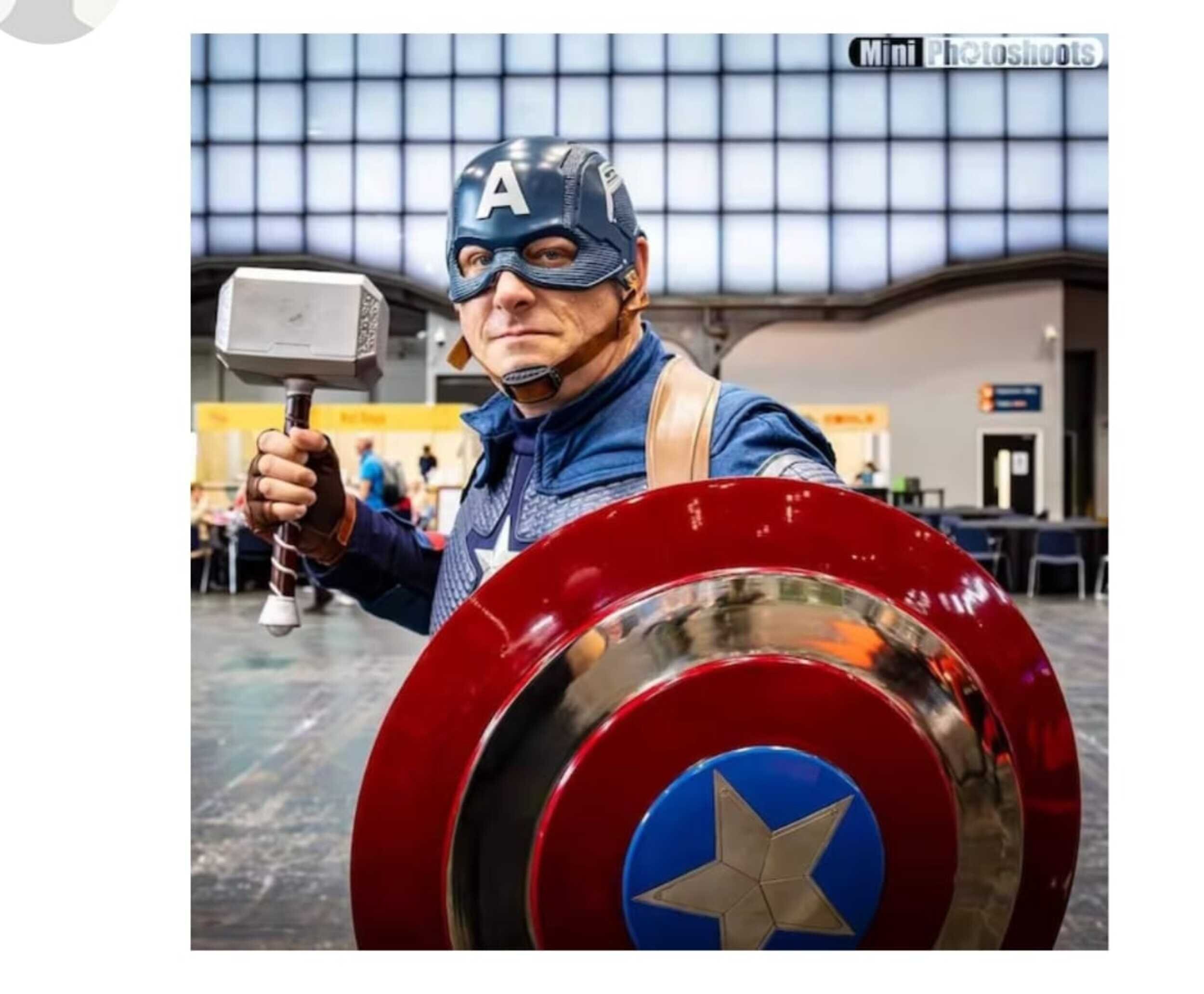 Captain America Shield | Thor Hammer | Winter Soldier Metal Prop ...