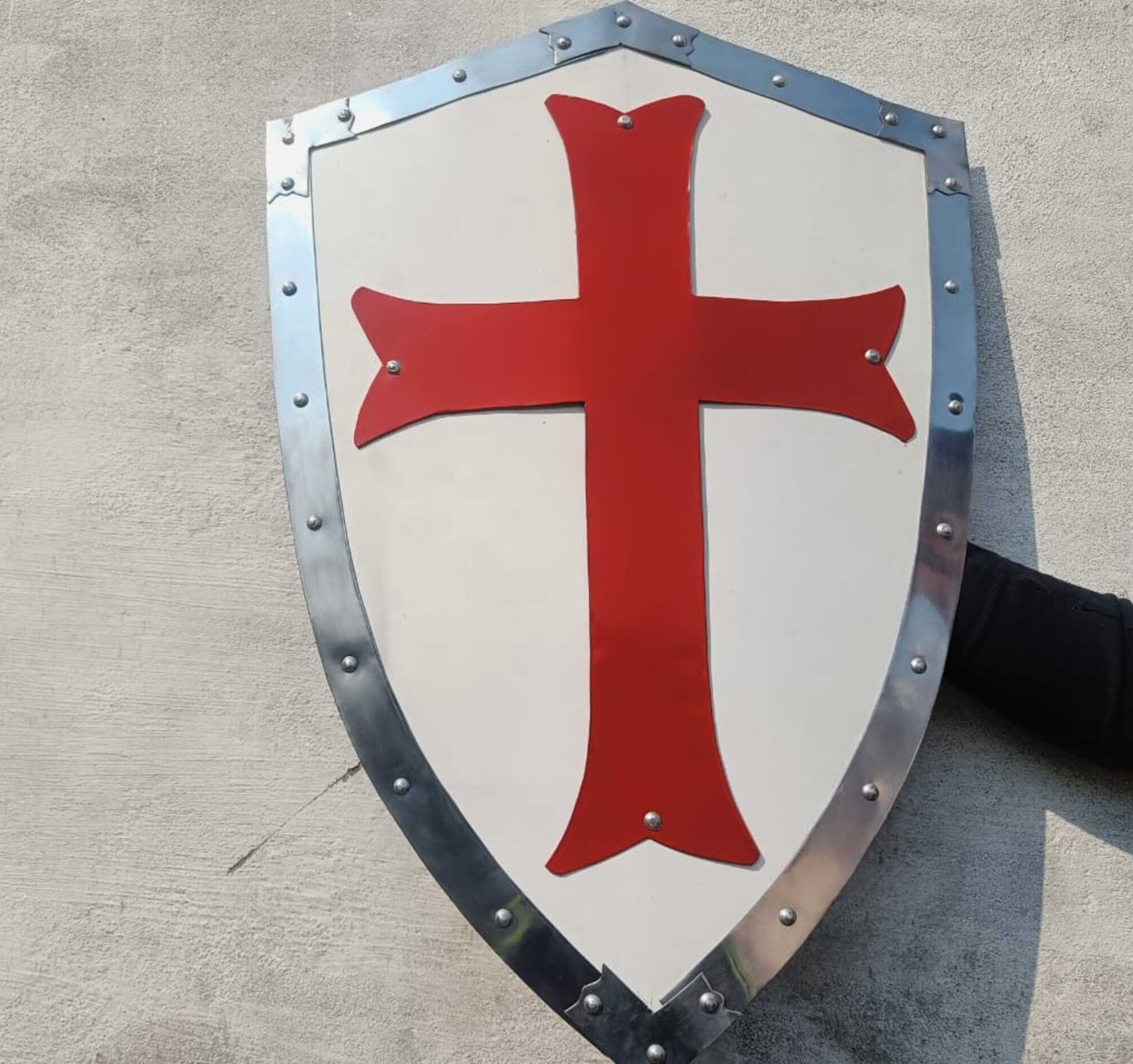 Templar Shield | Medieval Knight Cross Shield | Medieval Knight ...