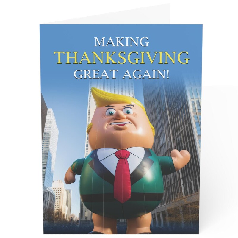 Trump Greeting Card - Etsy