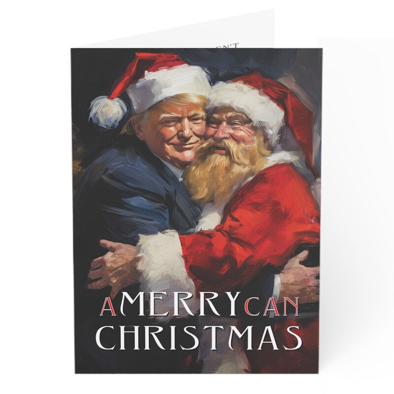 Donald Trump Birthday Card SCRATCH OFF WORKS Donald Trump Christmas ...