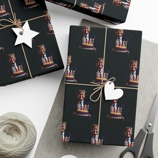 Donald Trump Birthday Gift Wrap - 60+ Gift Ideas for 2024