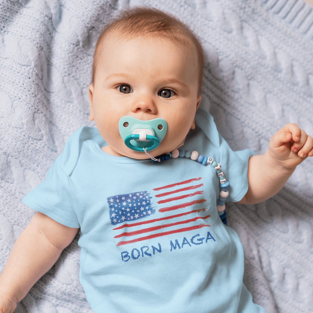 Born MAGA Onesie 1 Baby Infant Bodysuit - Etsy