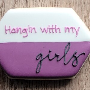 Girl's Night Cookie Set - Etsy