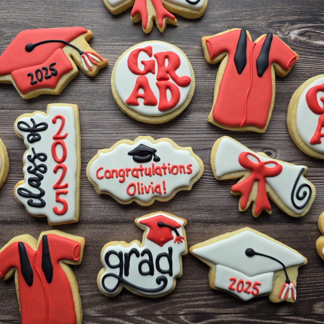 Graduation Cookie Set Etsy
