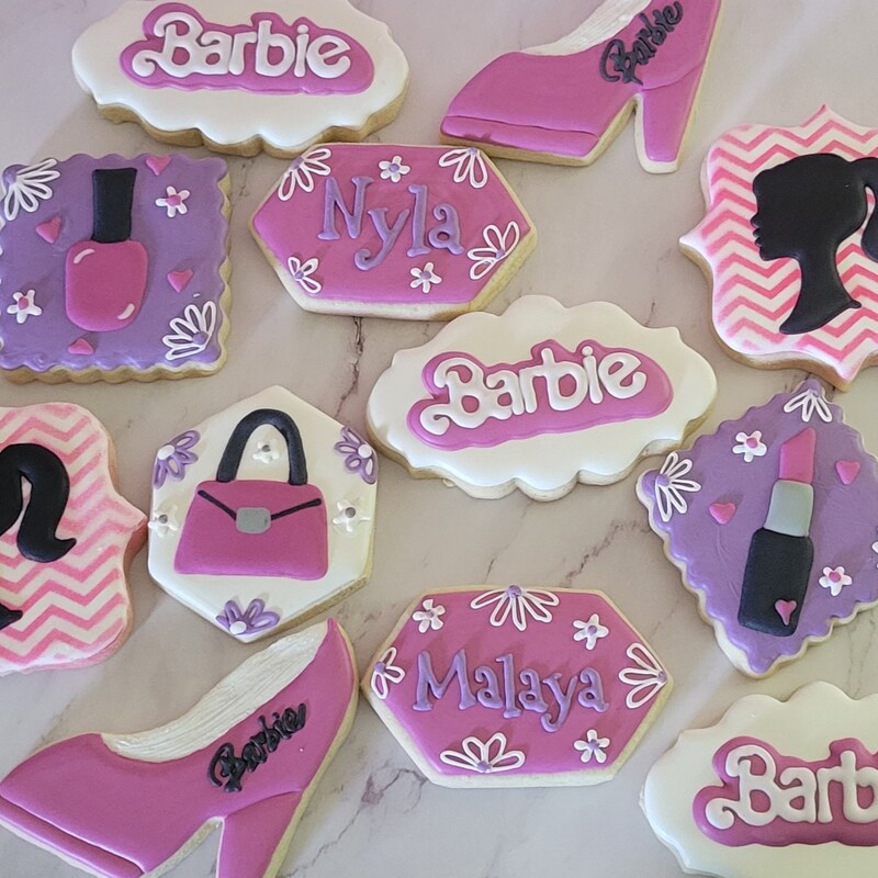Barbie Cookies - Etsy
