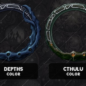 Warlock the Great Old One Patron Token Frame Dnd for VTT Roll20 Token ...