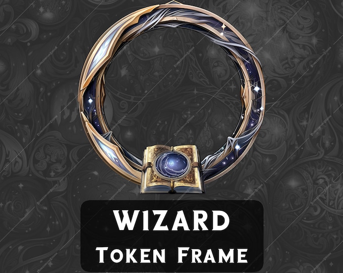 Druid Dnd Token Frame for Roll20 Token Border for Tabletop Pathfinder ...