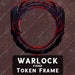 Warlock Fiend Patron Token Frame Dnd for VTT Roll20 Token - Etsy